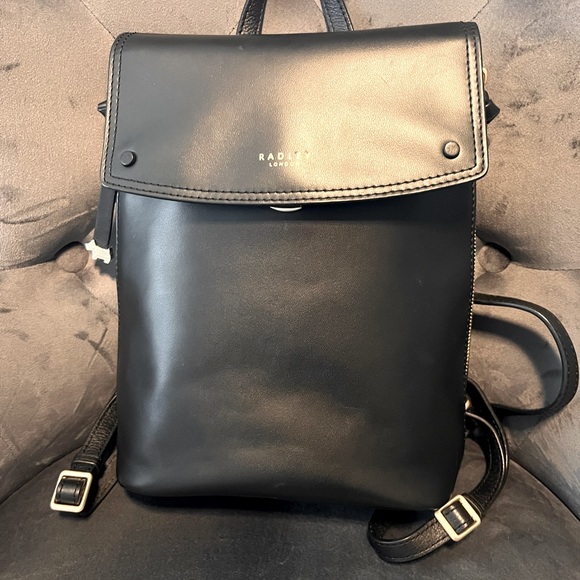 RADLEY LONDON | Bags | Radley London Small Flapover Leather Backpack ...